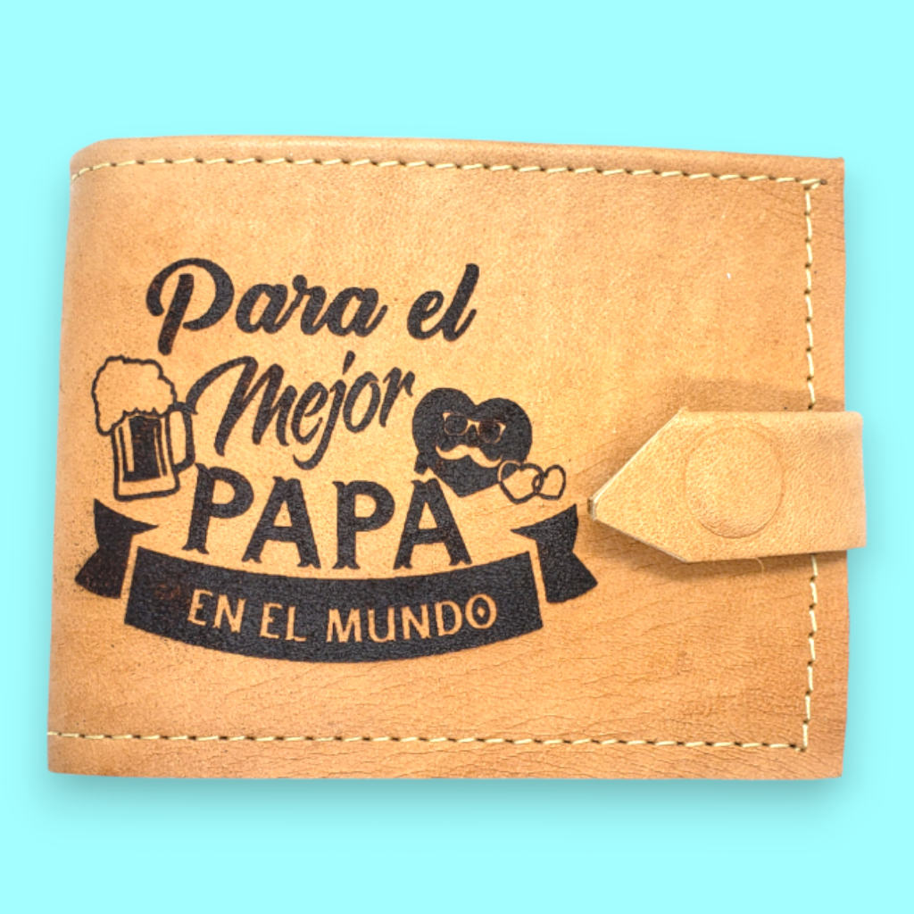 Billetera cuero día del padre – ArtePro